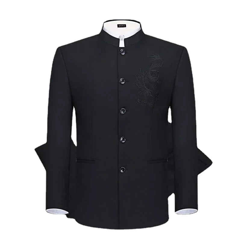 Mao Suit Chinese Tunic Suits Gakuran Uniform Zhongshan Sets Traditional ...