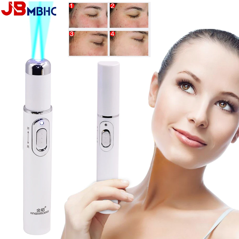 Blue-Light-Facial-Machine-Acne-Wrinkle-Removal-Laser-Pen-Skin-Spots ...