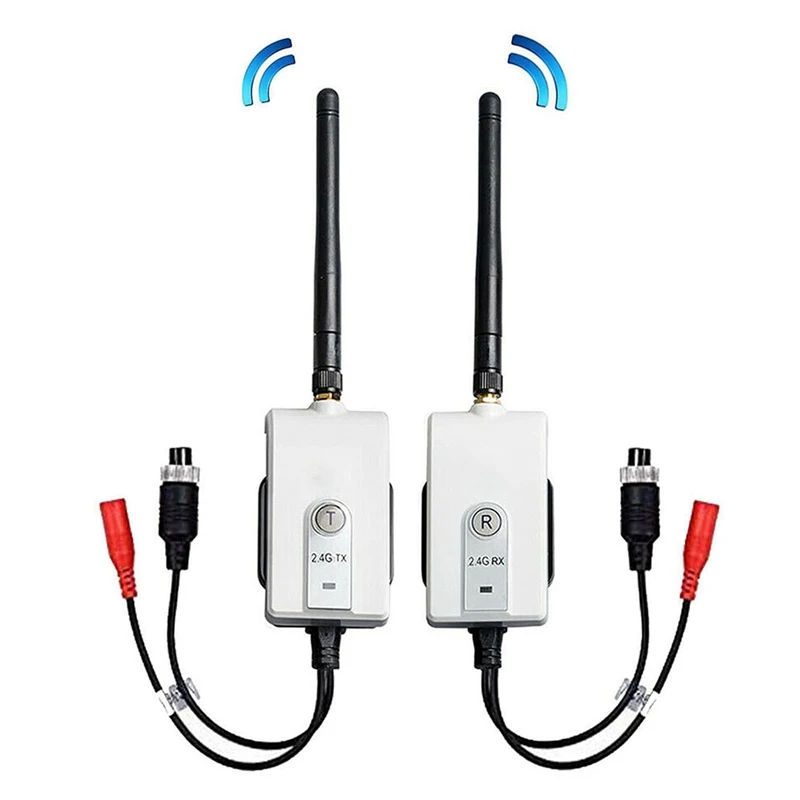 2-4-Ghz-Truck-Vehicle-Camera-Wireless-Transmitter-Receiver-Kit-Car ...