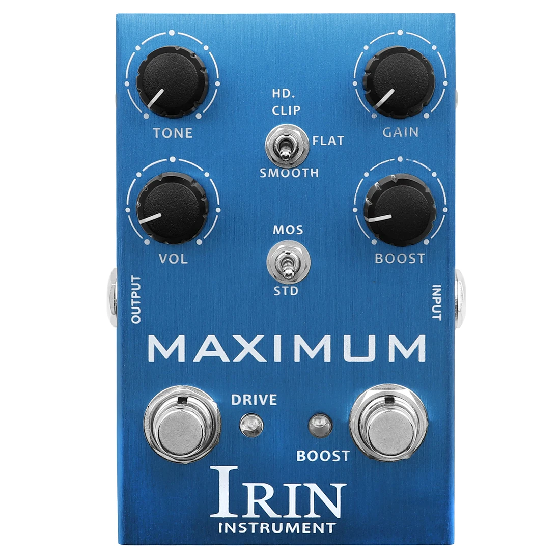 IRIN-AN-41-Pedal-de-Efeitos-de-Guitarra-El-trica-MAX-IMUM-Overdrive ...