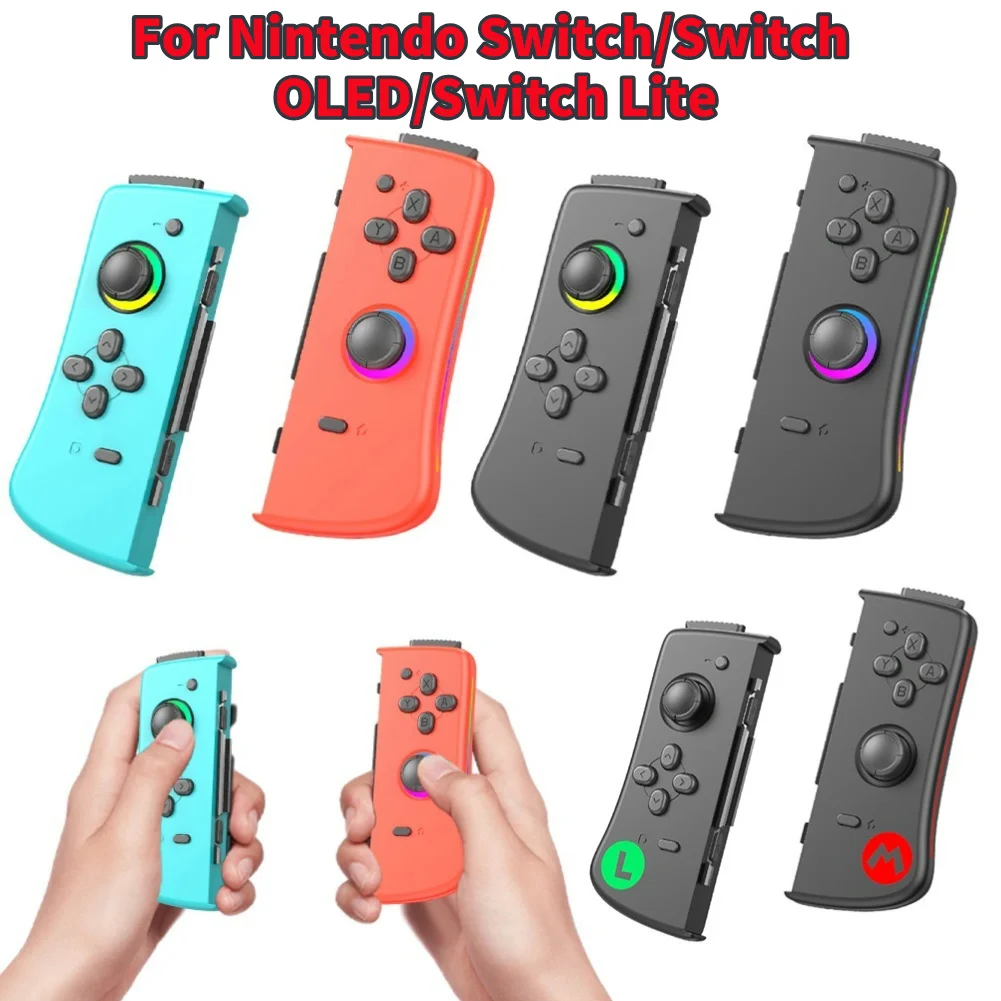 Para-Nintendo-Switch-controlador-para-Joycon-L-R-controlador-de-mando-inal-mbrico-Joysticks-para ...