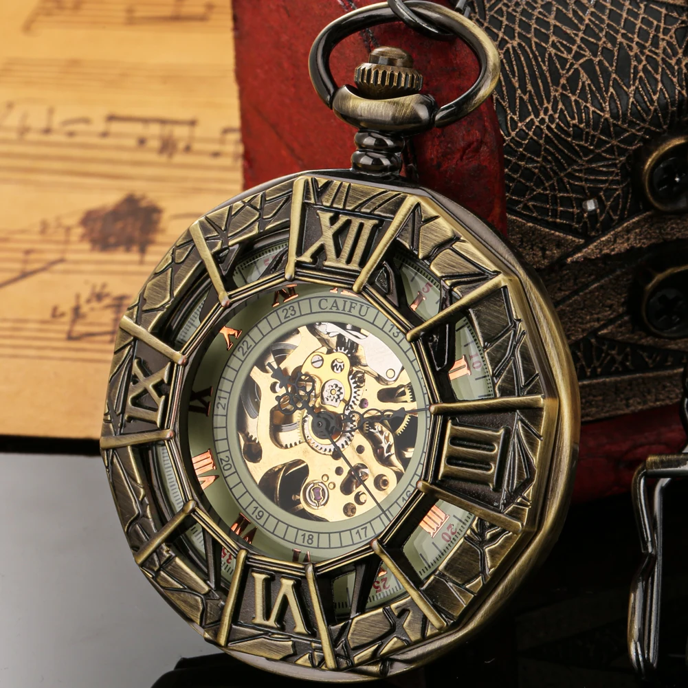Old Pocket Watch Roman Numerals