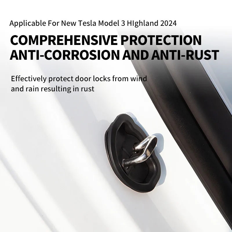 Door-Lock-Protection-Buckle-Cover-For-Tesla-Model-3-Y-Car-Door-Limit ...