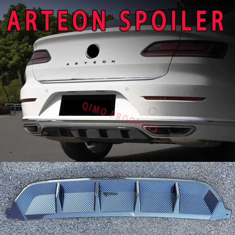 For-vw-s-Arteon-CC-Rear-Diffuser-2019-2020-2021-2022-Body-Kit-Gloss ...