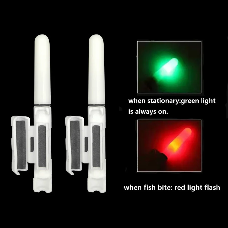 1set when the fish bite,Red Light Flash Stick Fishing Rod CR425 ...