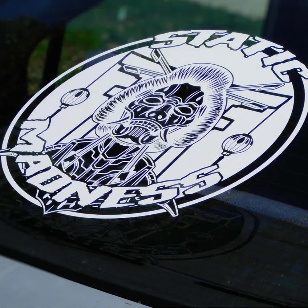 JDM Stickers For Car Static Madness Windshield Rear Window Decal Car ...