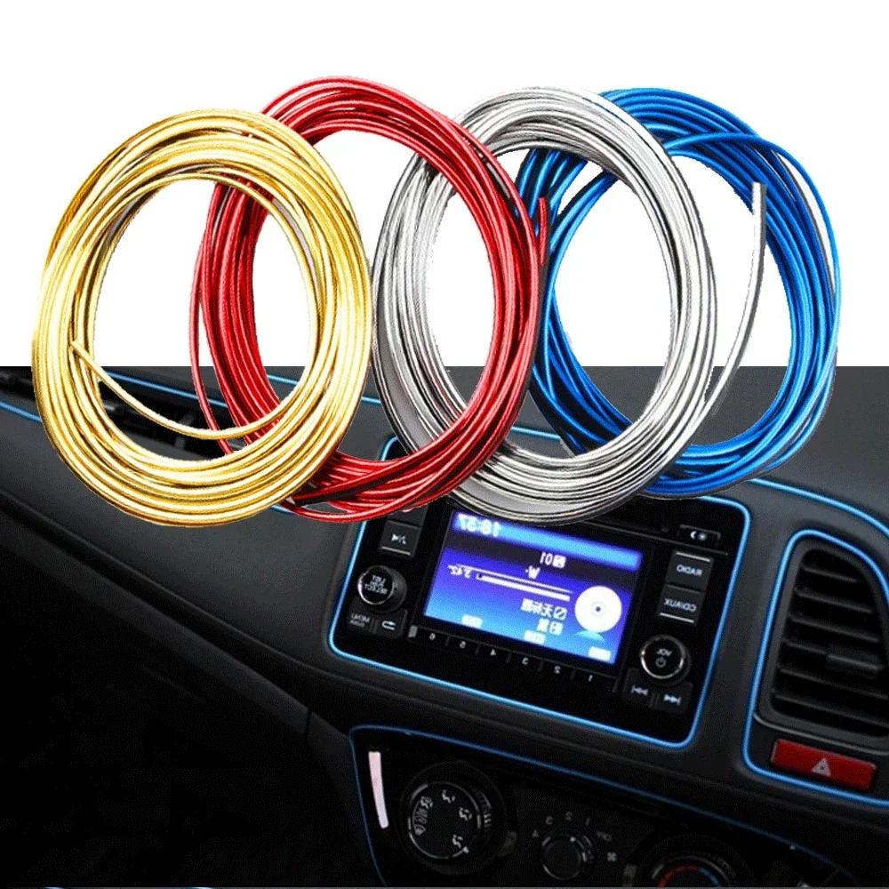 Car-Moulding-Decoration-Flexible-Strips-5M-Interior-Auto-Mouldings-Car ...