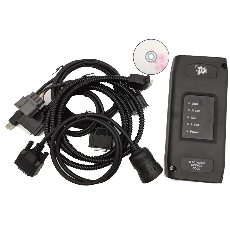 For-JCB-DLA-interface-Electronic-Service-Master-4-Excavator-9pin-Heavy ...