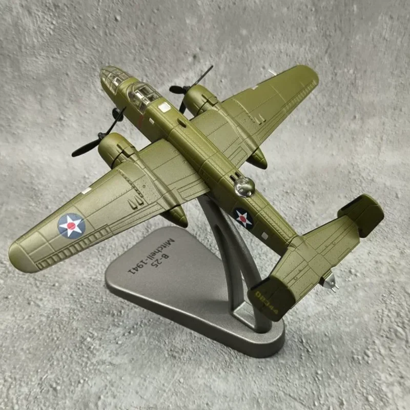 Diecast-Metal-B25-Plane-Model-Toy-1-144-Scale-USAF-B-25-Bomber-Fighter ...