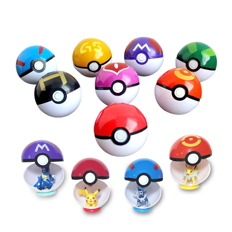 Bola-de-Pok-mon-de-21-estilos-Pok-Pikachu-monstruo-de-bolsillo-Anime ...