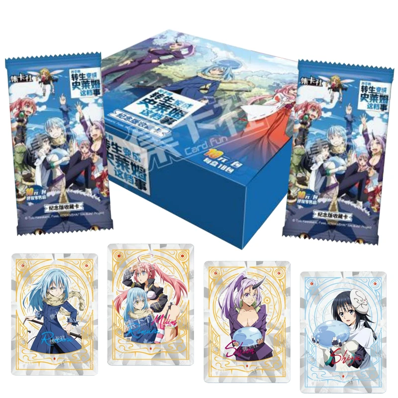 That Time I Got Reincarnated as a Slime Cards Box Rimuru Tempest Shizue ...