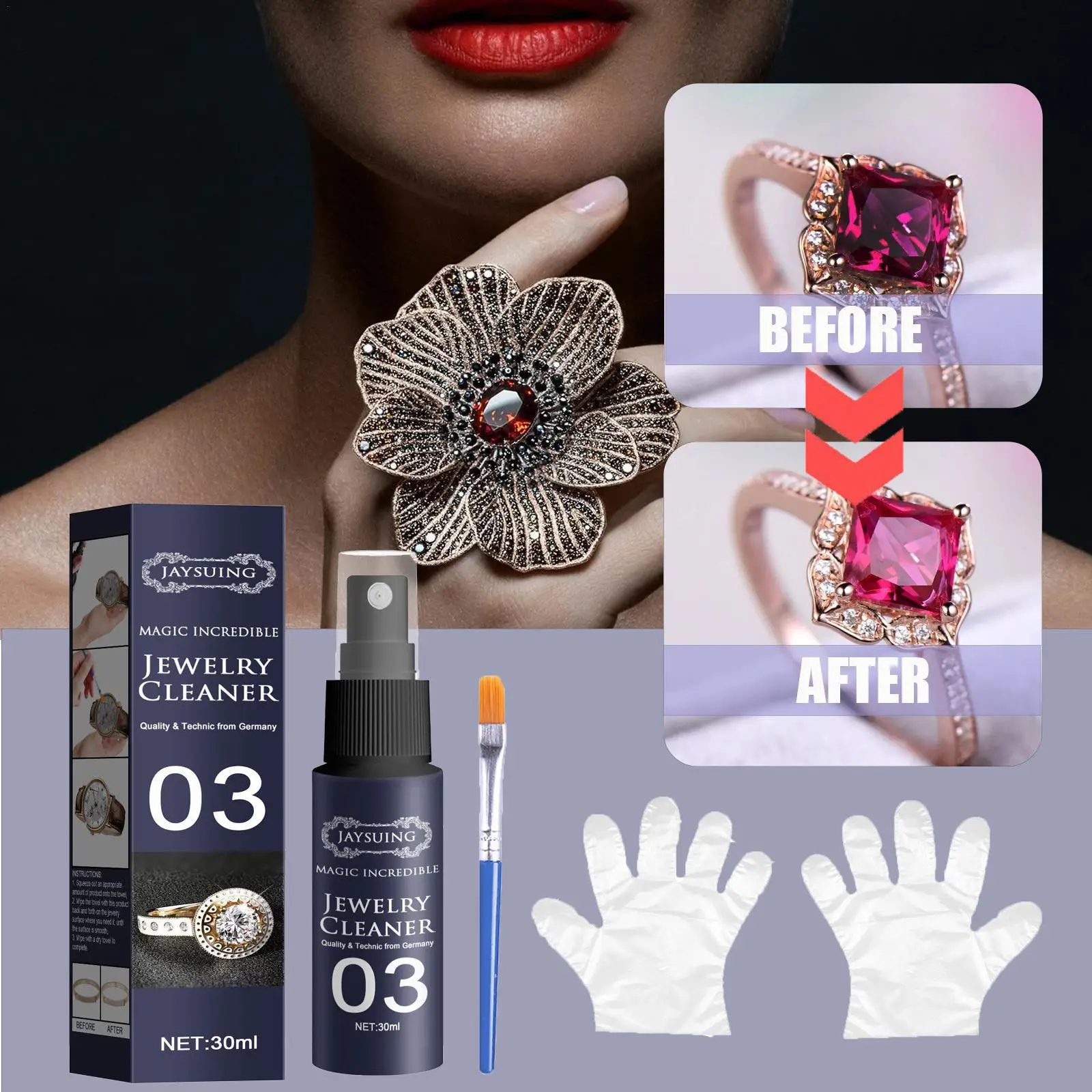 Conjunto-de-Solu-o-para-Limpeza-de-Joias-Diamante-Prata-Ouro-Rel-gio-L ...