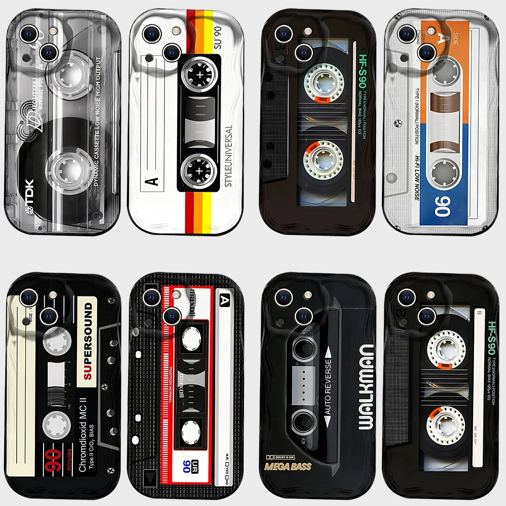 Music-Classic-Retro-Cassette-Tape-3D-Wave-Phone-Case-For-Samsung-Galaxy ...