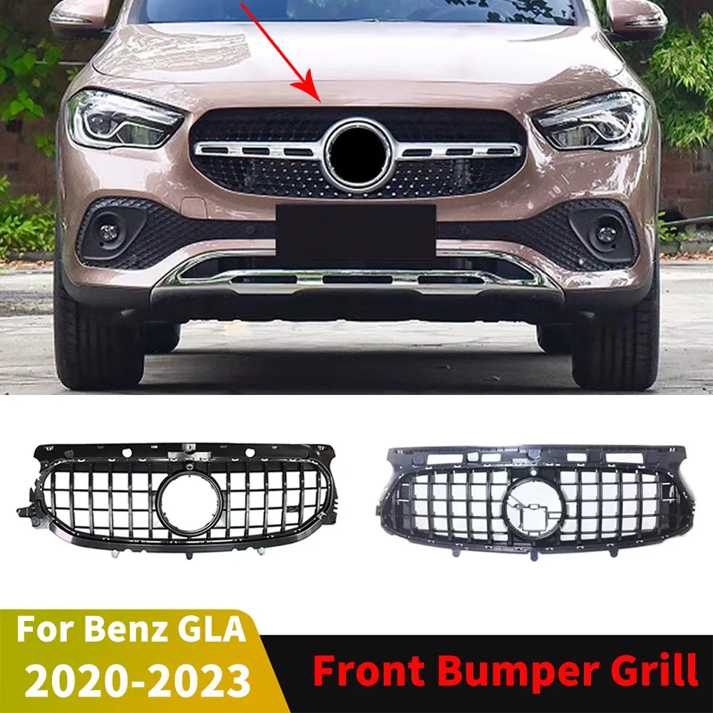 Front Bumper Grille Grill For Mercedes Benz GLA X156 H247 2020-2023 ...