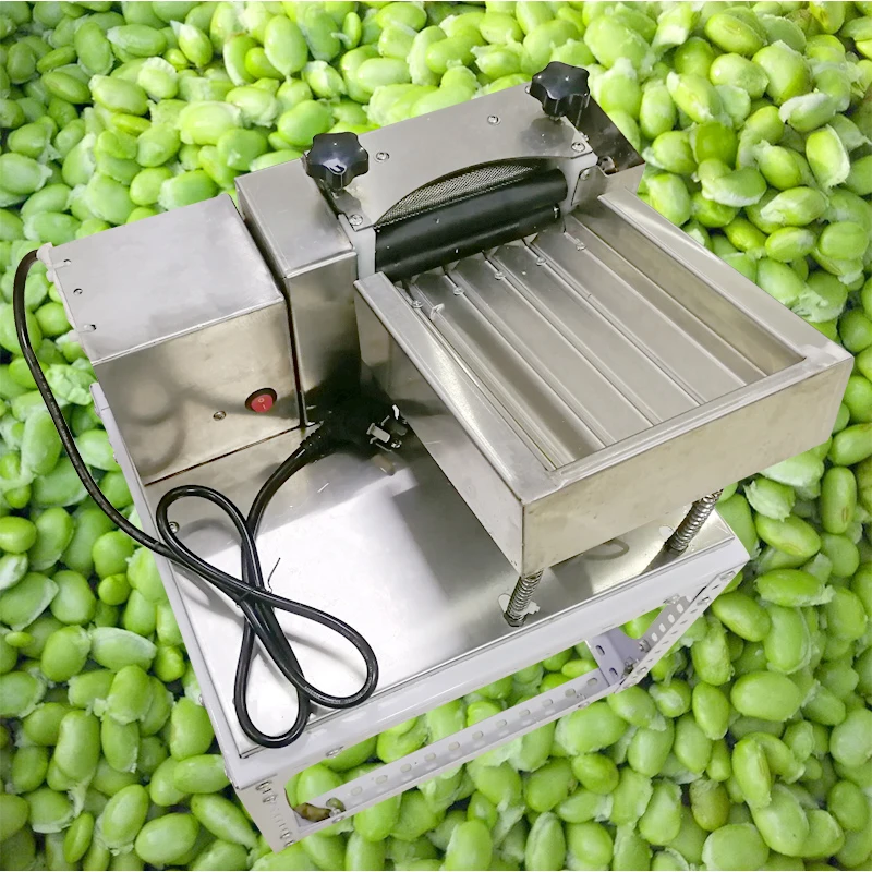 Automatic-Hairy-Bean-Sheller-Peeling-Machine-35kg-h-Small-Green-Bean ...