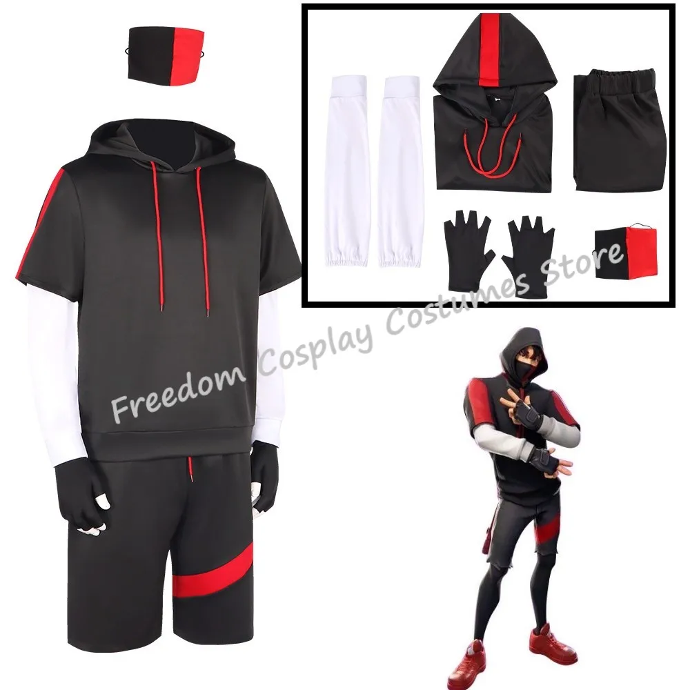 Royale Ikonik Costumes Cosplay Hoodie Full Set Sports Sweatshirt Suit ...