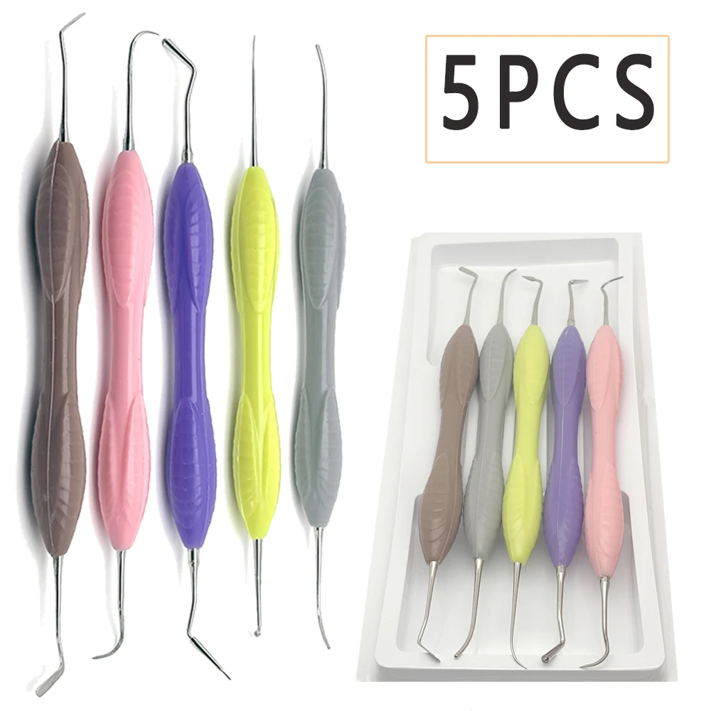 5Pcs-Dental-Resin-Spatulas-Composite-Instruments-Silicone-Resins-Filler ...
