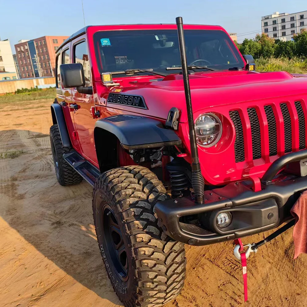 Storm Car Fenders Front and Rear Eyebrows Set for Jeep Wrangler JL 2018 ...
