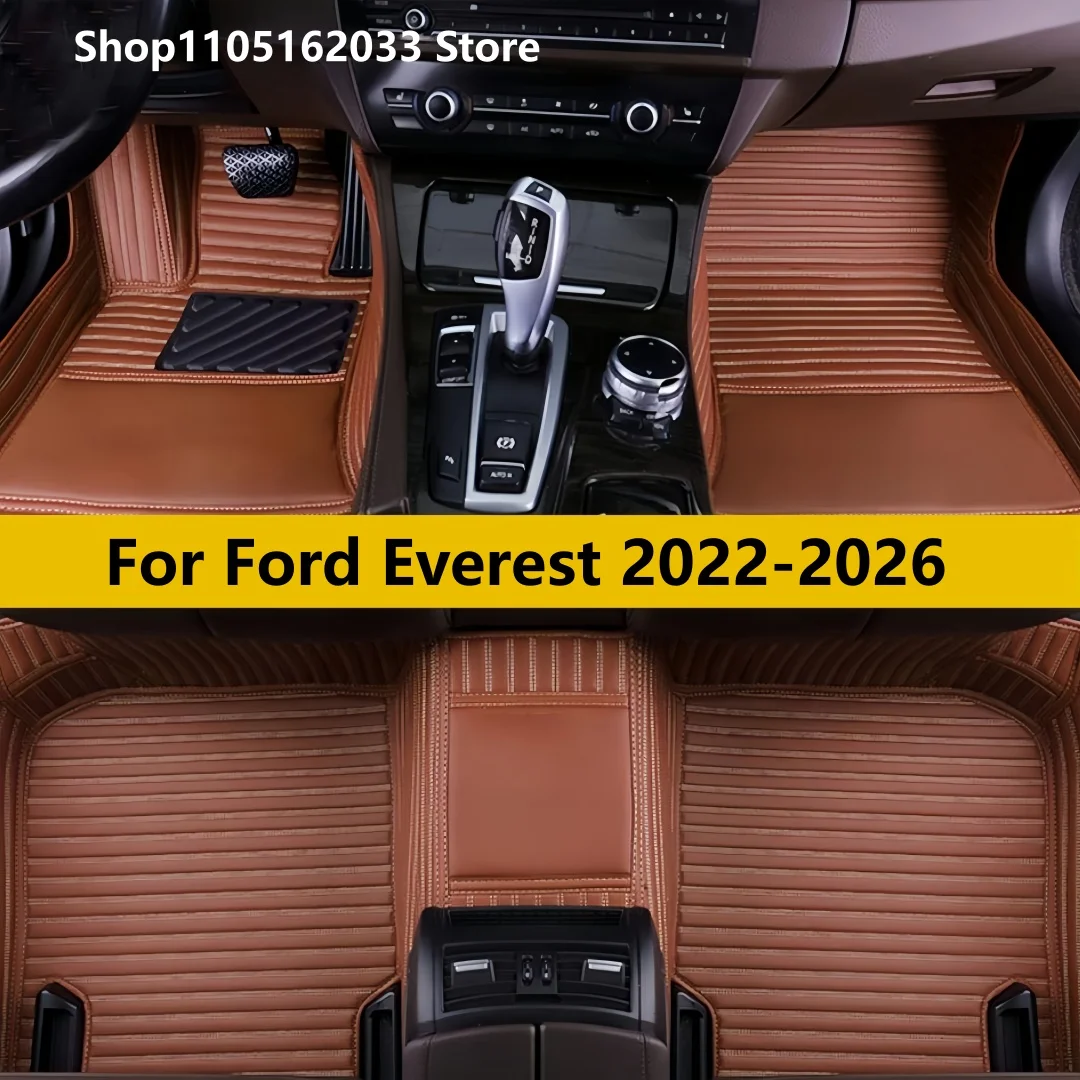 Car Floor Mats For Ford Everest 2022 2023 2024 2025 2026 Floor Mats For ...