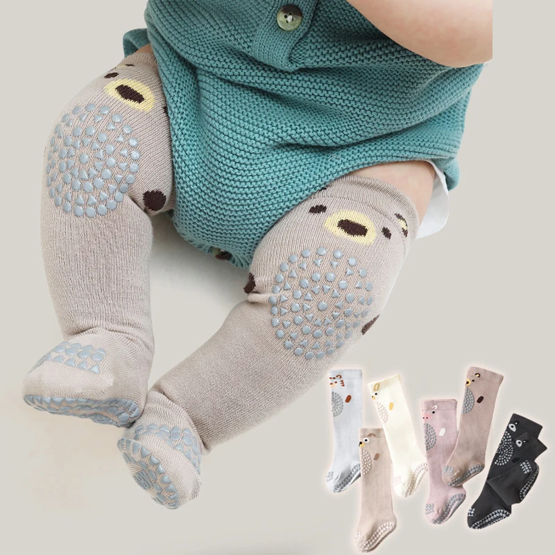 Baby-Knee-Socks-Non-Slip-Floor-Socks-Elbow-Cushion-Kneecap-Summer-Kid ...