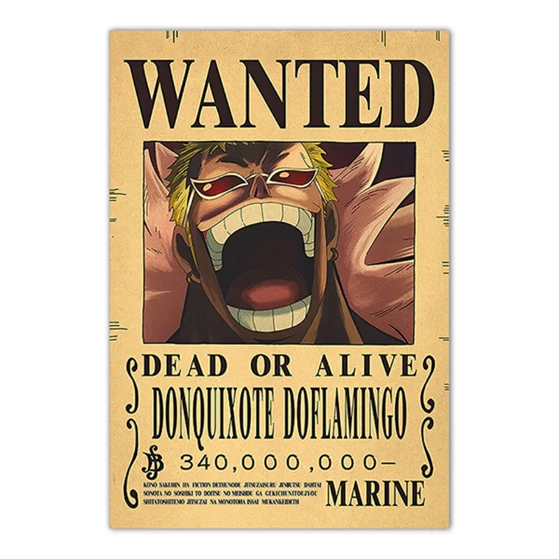 Individual One Piece Bounty Posters - Huge Selection