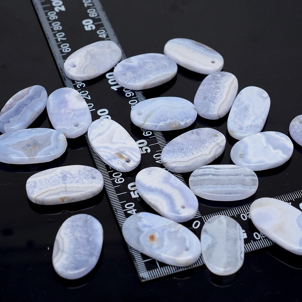 Natural-Blue-Lace-Agate-Oval-Pendant-Rough-Size-34mm-44mm-With-Original ...