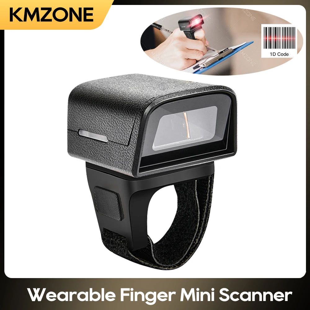 Bluetooth-Wireless-Wearable-Mini-Barcode-Scanner-Finger-Hand-Glove-Ring ...