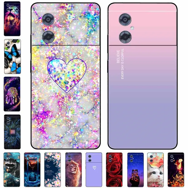 Funda de silicona suave para Xiaomi Redmi Note 11R, cubierta trasera de TPU de 6,58 pulgadas ...