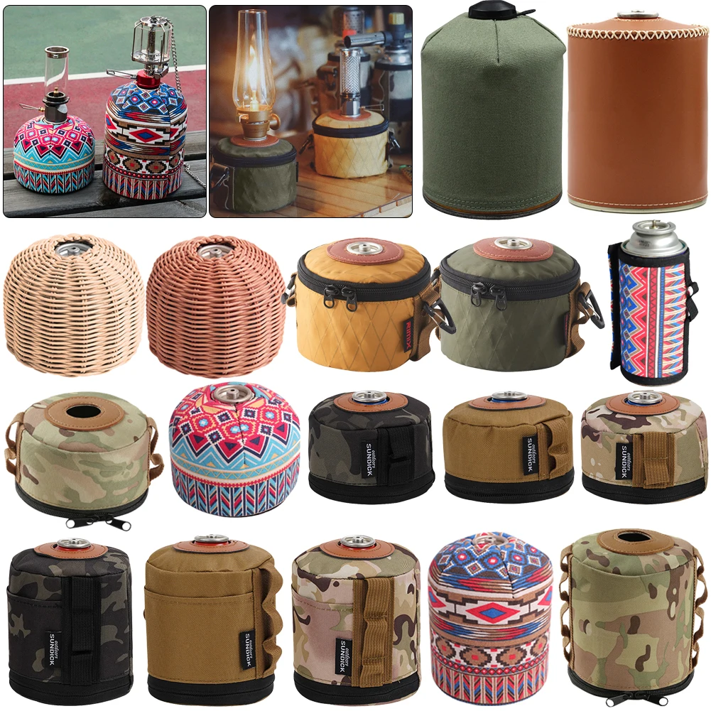 Camping-Gas-Can-Protective-Cover-Gas-Tank-Case-Air-Bottle-Wrap-Sleeve ...
