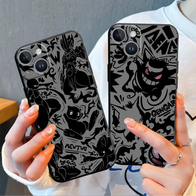 Pokemons-Gengar-Mewtwo-Cover-Phone-Case-for-Goolge-Pixel-6-Pro-6a-7-Pro ...