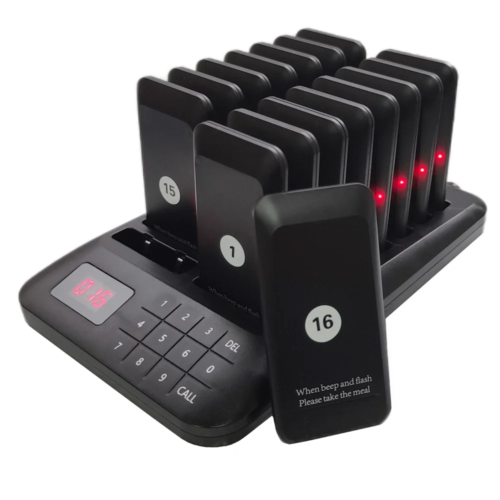 Wireless-Restaurant-Buzzer-Pager-System-For-Coffee-Dessert-Burger-Shop ...