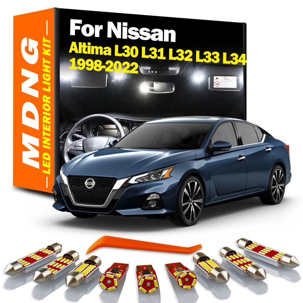 MDNG-Canbus-Car-LED-Bulbs-Interior-Map-Dome-Trunk-Light-Kit-For-Nissan ...