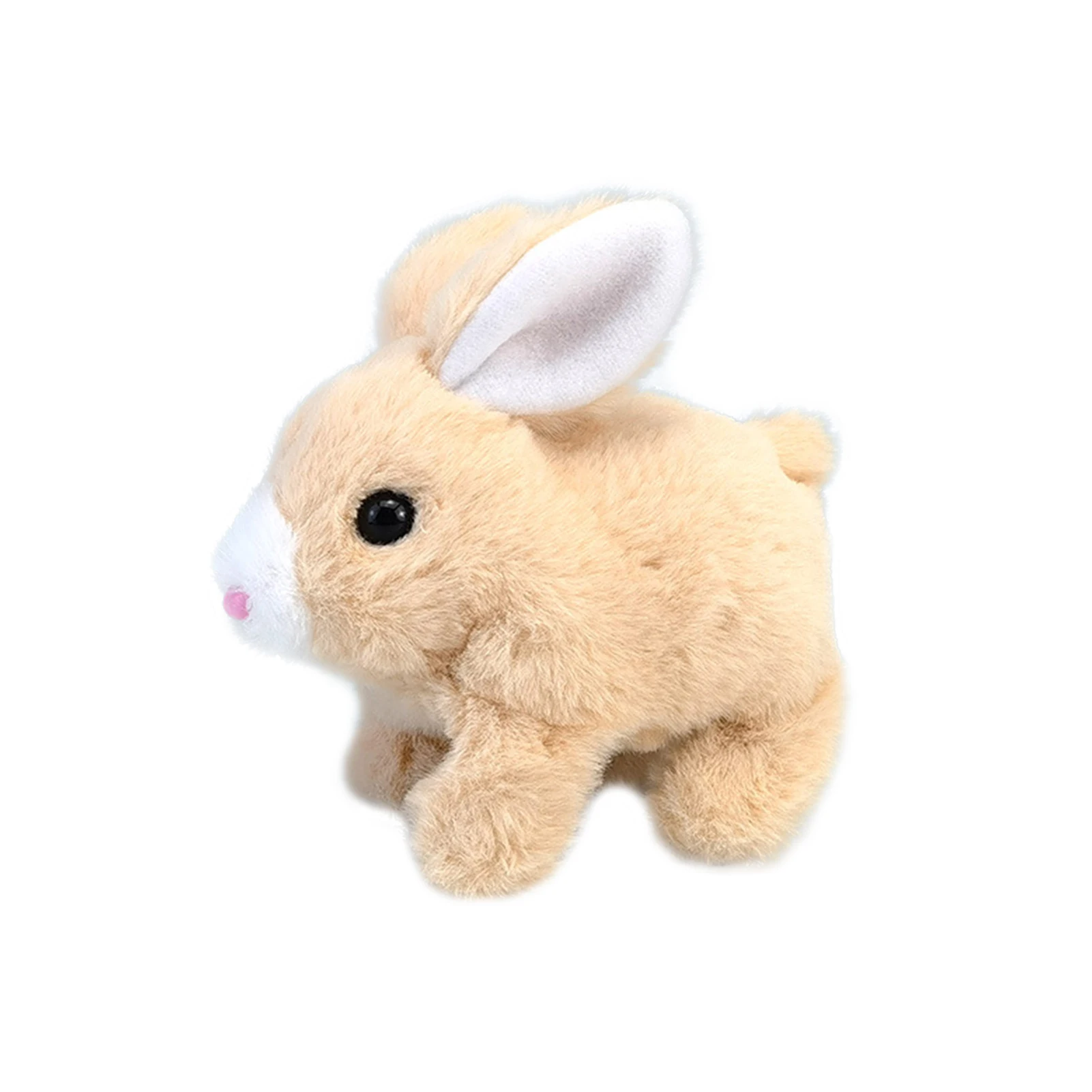 Easter-Walk-Talk-Stuffed-Electric-Rabbit-Toy-Battery-Powered-Pet ...