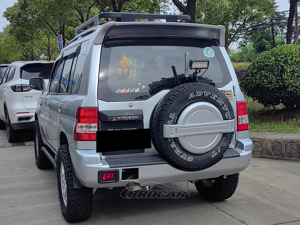 For Mitsubishi Pajero IO 2004 – 2013 ABS Plastic carbon fiber look Rear ...