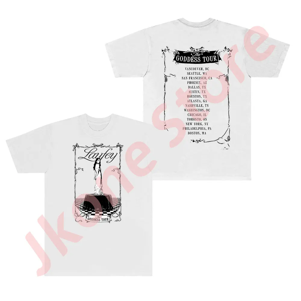 Laufey-Camiseta-de-The-Goddess-Tour-para-hombre-y-mujer-camisa-informal ...