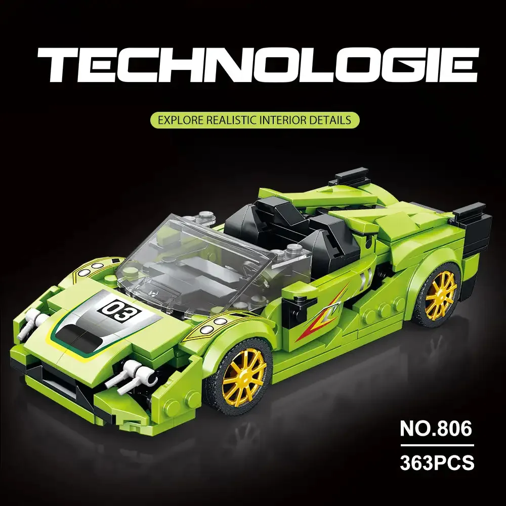 Reobrix-Technical-Building-Block-City-Car-Model-Lamborghini-FKP-37 ...