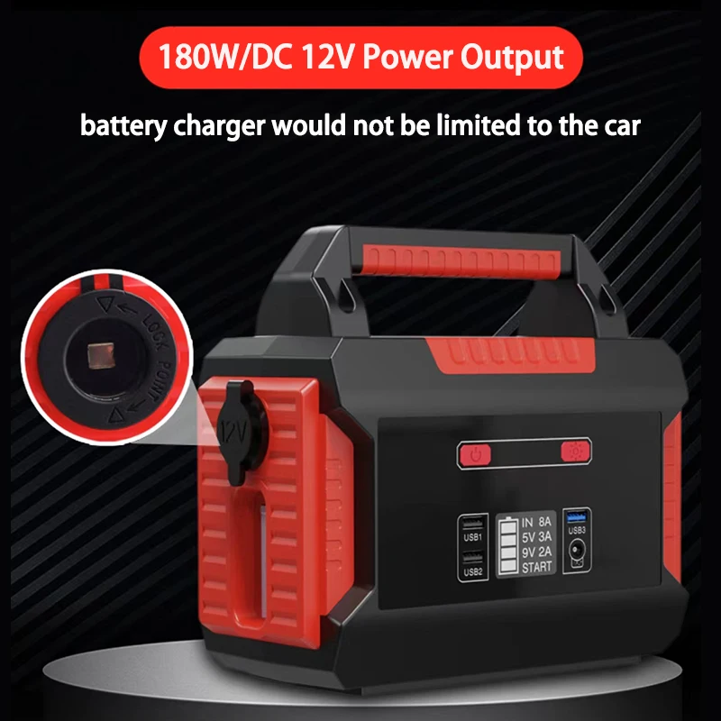 High-Power-Car-Jump-Starter-Power-Bank-Multi-Function-Portable-12V-Car ...