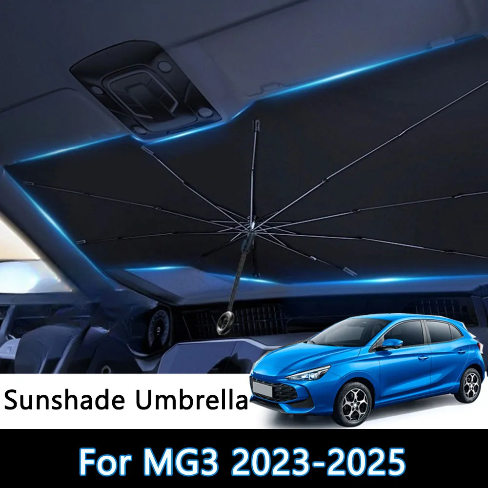 For MG3 MG 3 2023 2024 2025 Sunshade Umbrella Foldable Anti Uv Sunshade ...
