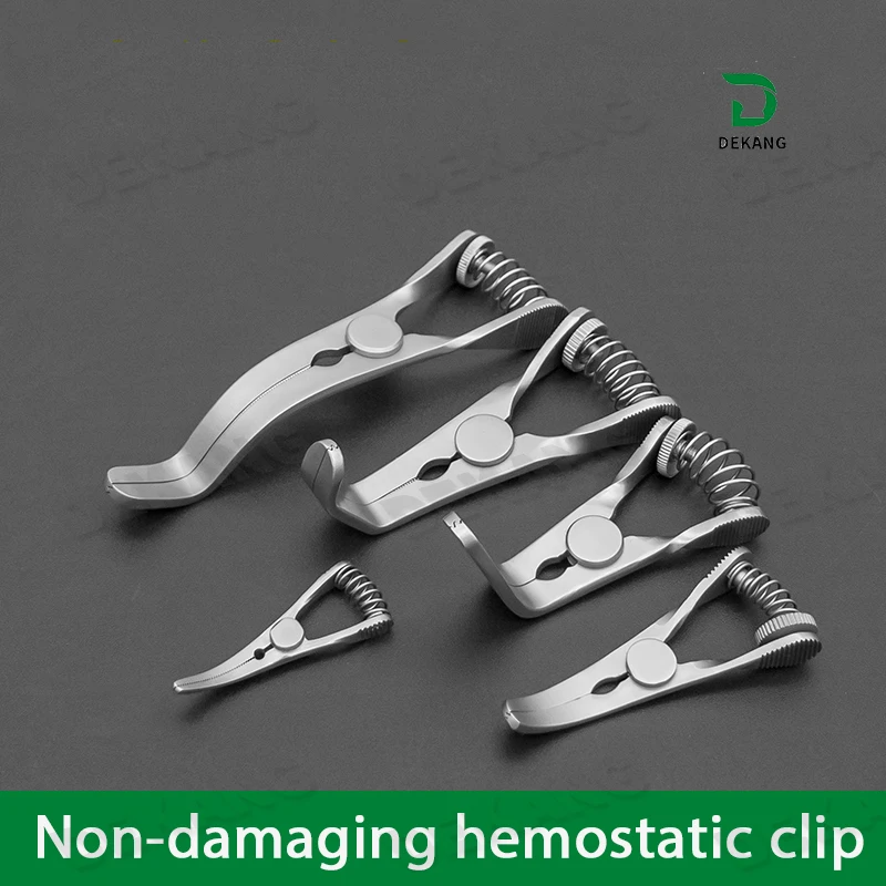 Clip-hemost-tico-sin-da-os-pinzas-de-Pug-tipo-de-resorte-Clip ...
