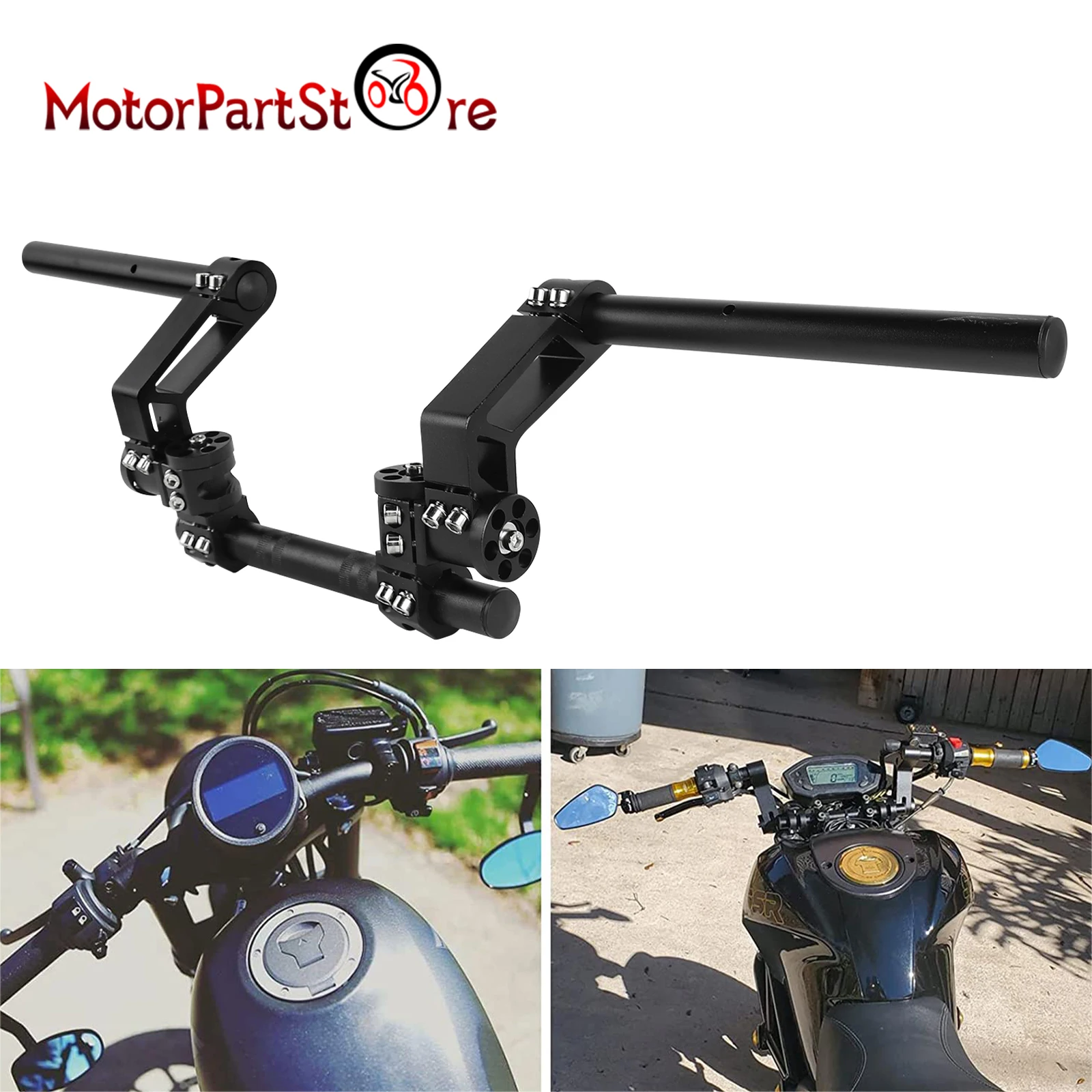 Guidon-de-moto-r-glable-poign-e-de-guidon-barre-transversale-volant-d ...