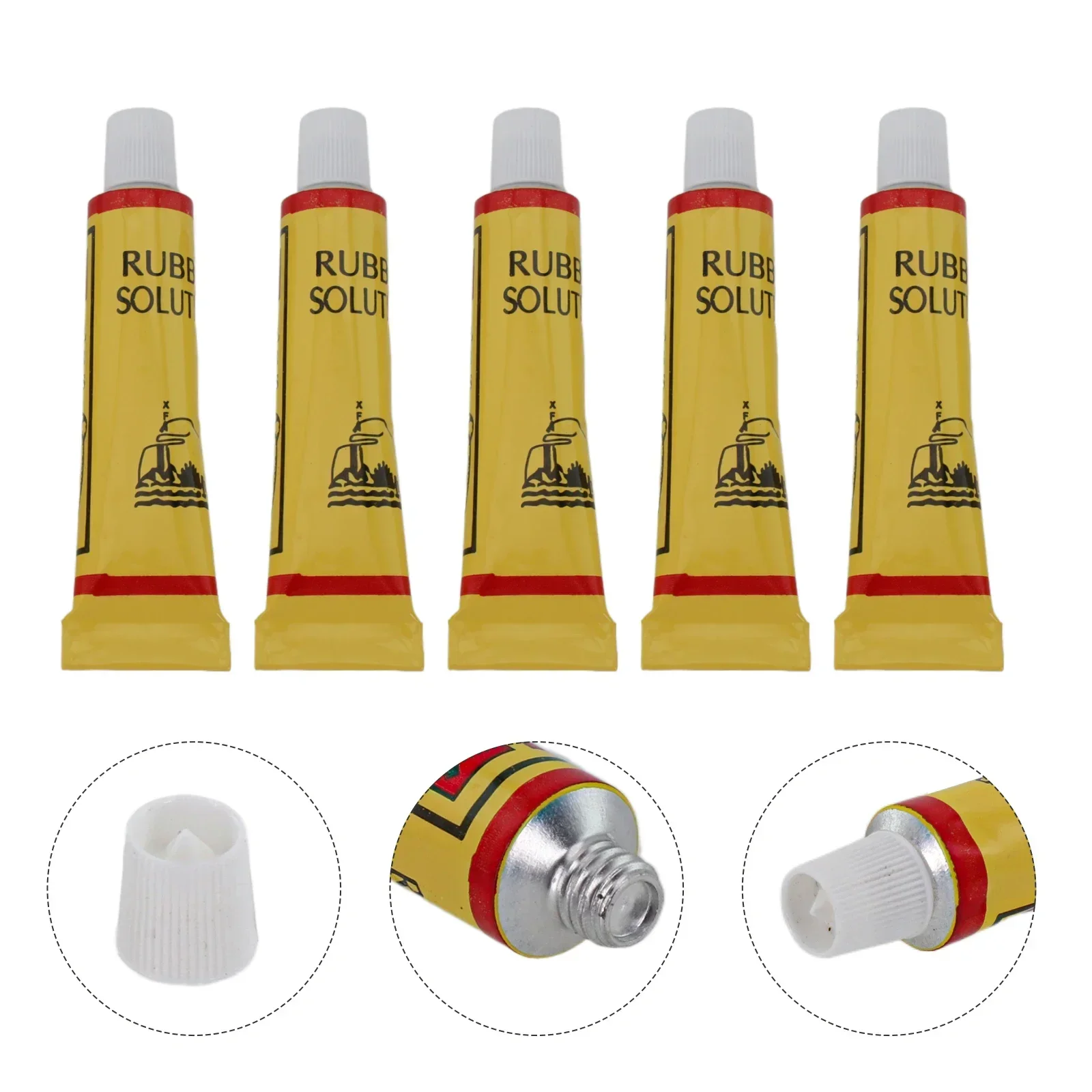 5Pcs-Bicycle-Motorcycle-Tire-Tube-Patching-Glue-Cement-Adhesive ...