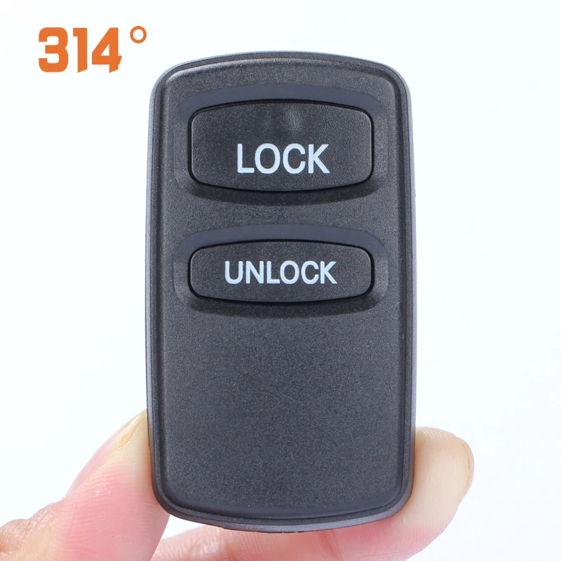 YLSL-Car-Key-2-Buttons-Remote-Control-Key-Replacement-Shell-Suit-for ...