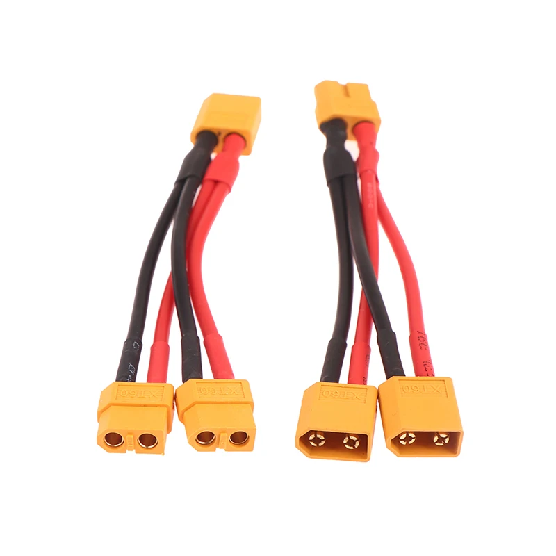 Male-Female-Cable-Dual-Extension-Y-Splitter-3-Way-14AWG-Silicone-Wire ...