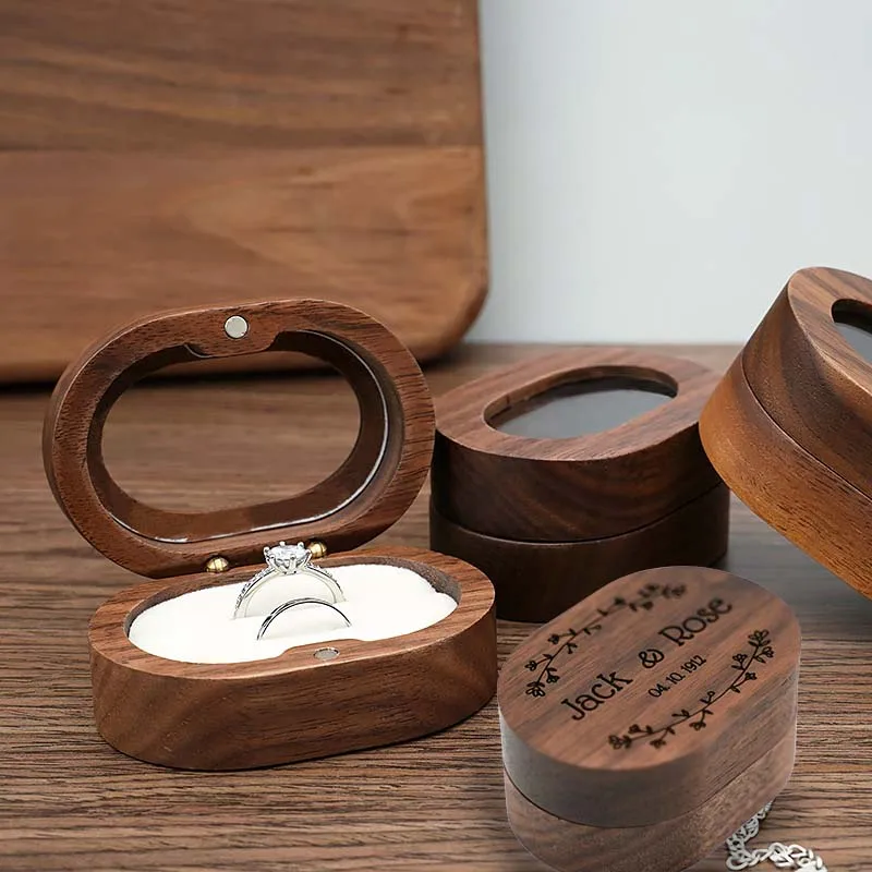 Personalised-Wedding-Ring-Box-Customize-Proposal-Ring-Wedding-Gift-Case ...