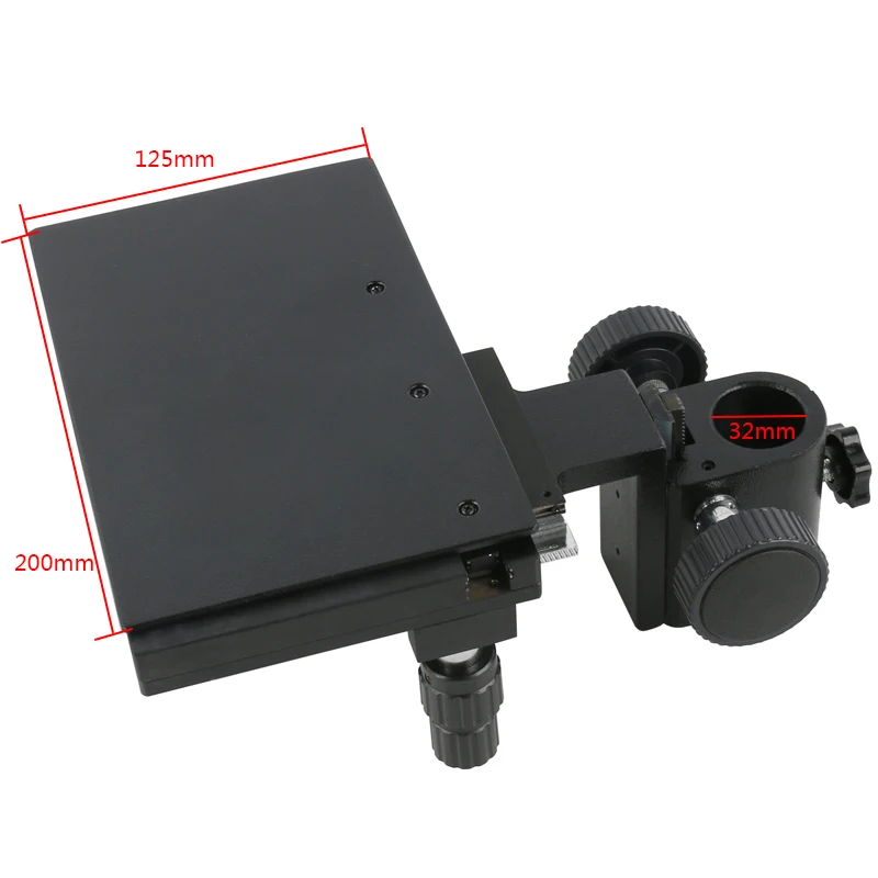 X Y Moving Microscope Stage Removable Workbrench Adjustable Platform ...