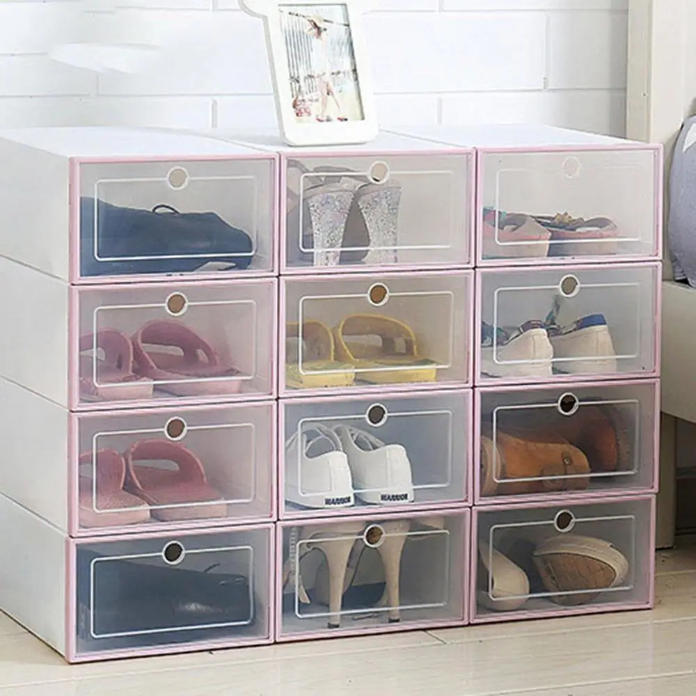 1pc-Transparent-shoe-box-storage-shoe-boxes-thickened-dustproof-shoes ...