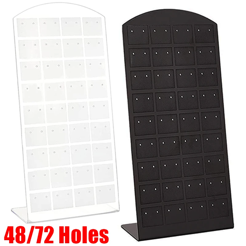 48-72-Holes-Portable-Earrings-Ear-Studs-Holder-Jewelry-Display-Holders ...