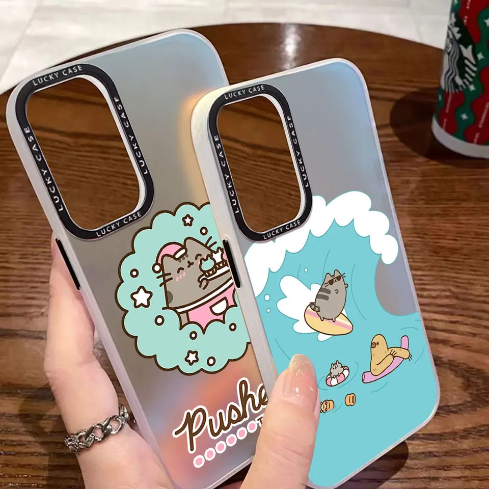 Pusheen Galaxy By Lchococat Funny Pusheen Cat Hot Phone Case For