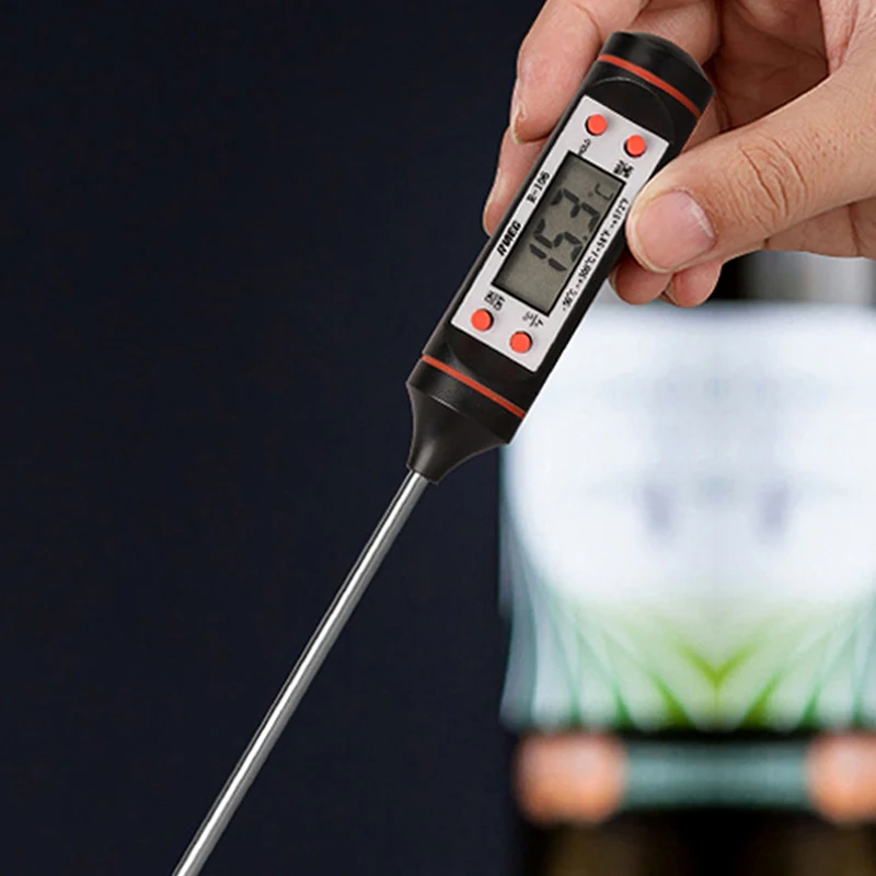 Kitchen-Digital-Food-Thermometer-Probe-BBQ-Meat-Thermometer-Household ...