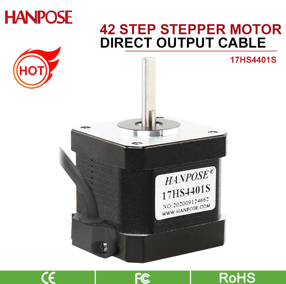 HANPOSE-Straight-out-1M-3D-printer-4-lead-Motor-42-motor-42BYGH-1-7A ...